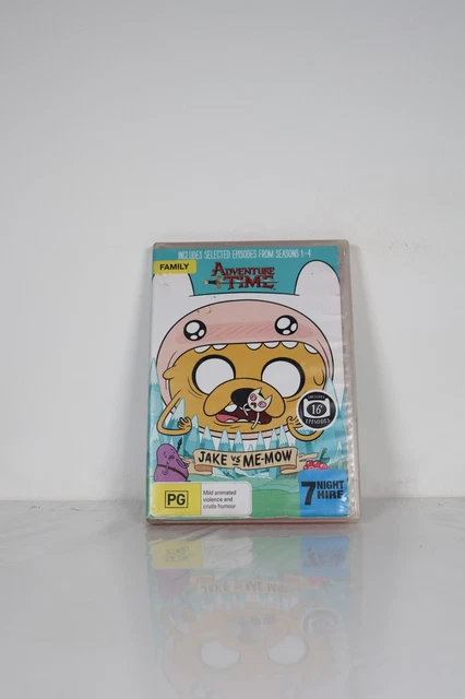 ADVENTURE TIME: JAKE vs Me-Mow TV Series DVD Region 4 Cartoon Network ...