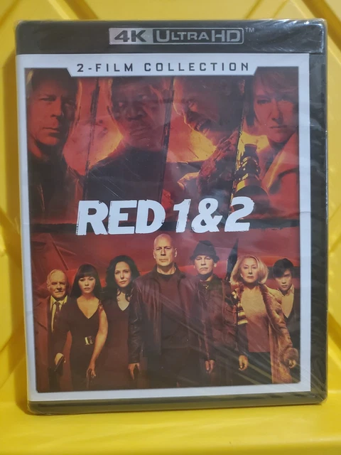 RED: 2-FILM COLLECTION 4K+Blu-ray+Digital Copy. U.S. release (RED 4K ...