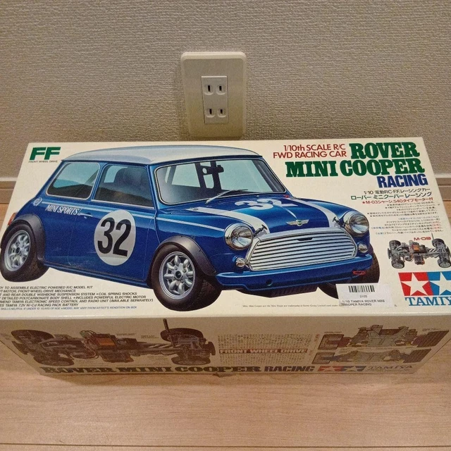 TAMIYA ROVER MINI Cooper Racing 1/10 RC Radio Control Car Kit £241.22 ...