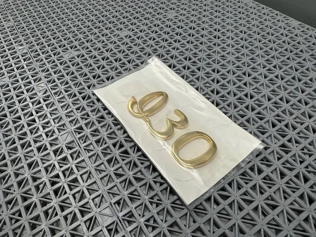 🔥 OEM INFINITI J30 24K Gold Logo Emblem NOS JDM Metal Trunk Rear Badge ...