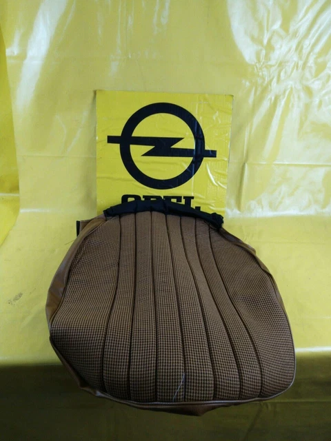 NEW + ORIG Opel Kadett C Seat Cover Front Sitzflä Che Cushion Braun Leather £135.78 - PicClick UK