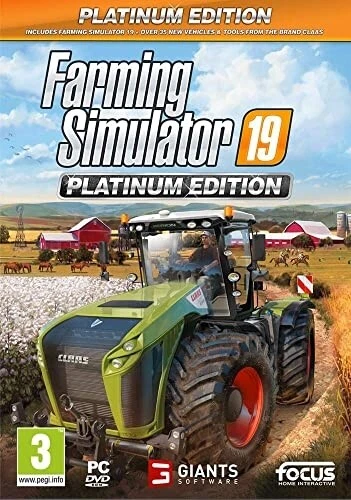 FOCUS, FARMING SIMULATOR 2019 Platinum Edition PC, échelle , FS19PC ...