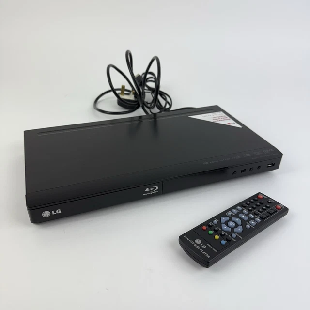 LG BD650 BLU-RAY Player/ DVD Player Black - Full HD 1080p - Remote ...