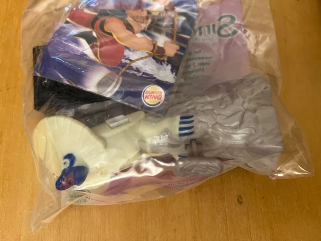 SINBAD LEGEND OF the Seven Seas Burger King toy lot of 4 of card #4 ...