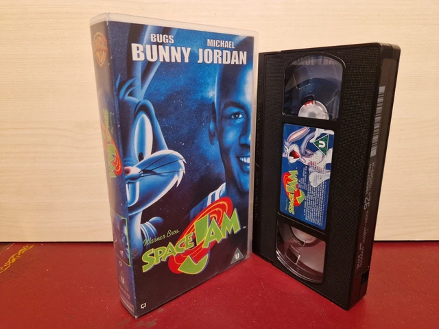 SPACE JAM - Bugs Bunny - Michael Jordan - PAL VHS Video Tape - (T416 ...