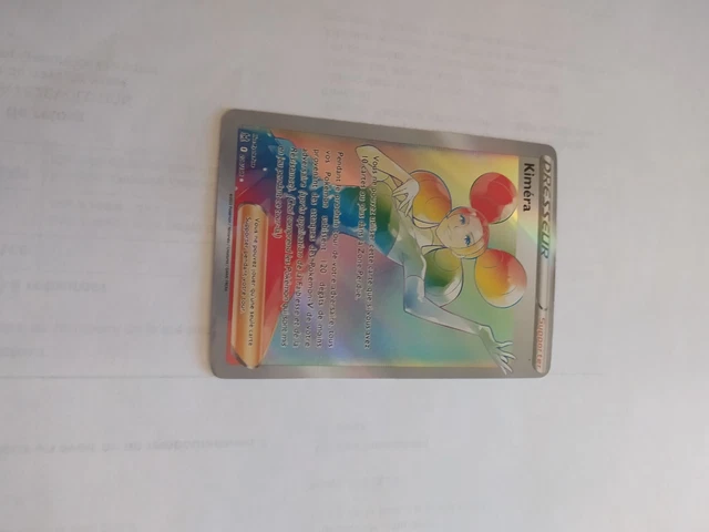 CARTE POKÉMON KIMÉRA dresseur arc en ciel EUR 21,00 - PicClick FR