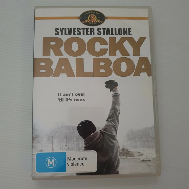 ROCKY BALBOA DVD 2007 Sylvester Stallone Region 4 Rated M £5.95 ...