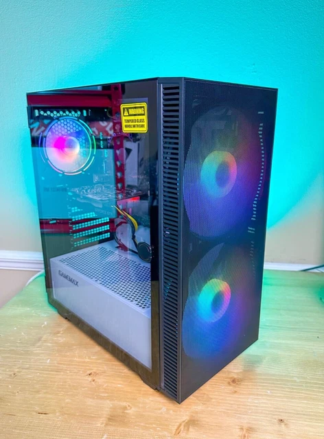 CUSTOM RGB GAMING PC intel i3 3rd gen 8GB Nvidia Quadro k2000 2gb 500GB ...