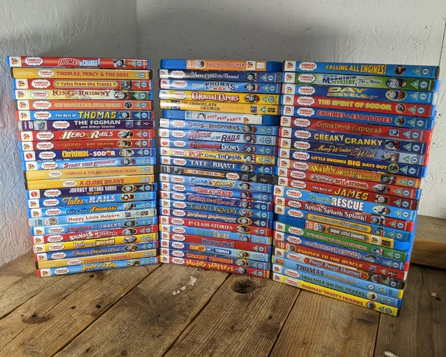HUGE OFFICIAL THOMAS the Tank Engine Animation DVD Bundle/Collection ...