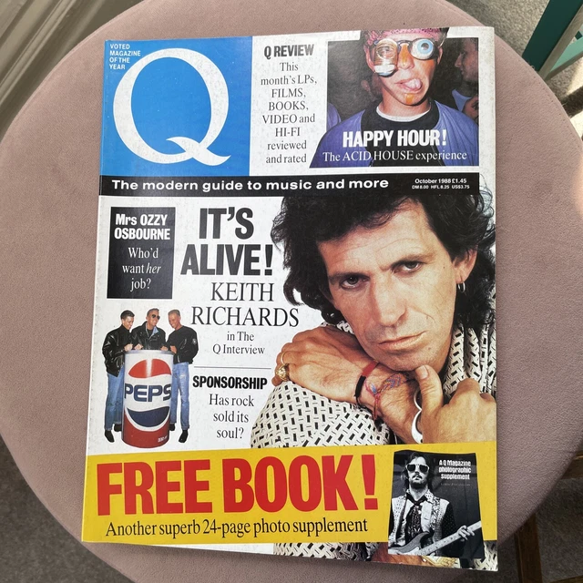 Q MAGAZINE OCTOBER 1988 Issue 25 Rare Vintage Music £6.99 - PicClick UK