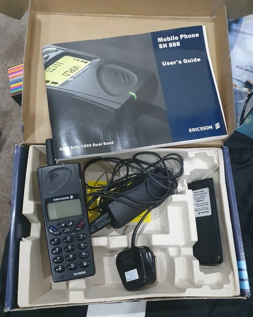 ERICSSON SH 888 mobile phone boxed unlocked with battery & Charger ...