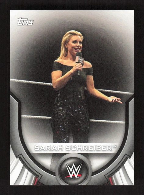 2020 TOPPS WWE Women Division Roster Card Sarah Schreiber #RC-47 EUR 3 ...