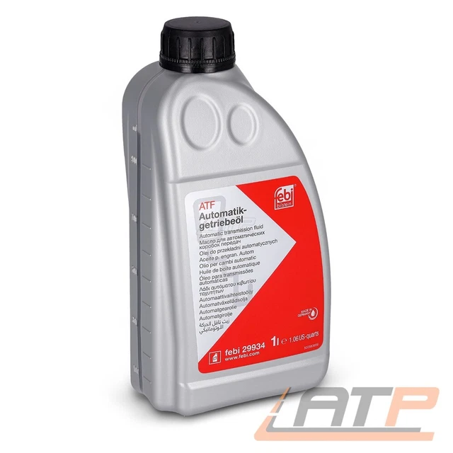 1 L OLIO Cambio Automatico Atf Olio Cambio Febi Bilstein Rosso 29934 ...