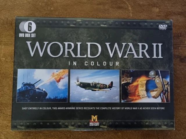WORLD WAR 2 in Colour DvD 6-Disc Box Set - WWII TV History Educational ...