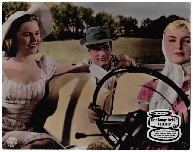 PAUL NEWMAN Lee Remick Joanne Woodward Der lange heiße Sommer orig. AHF ...