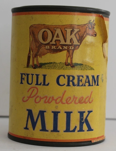 VINTAGE OAK BRAND Full Cream Powdered Milk The Hunter Valley Co-Op ...