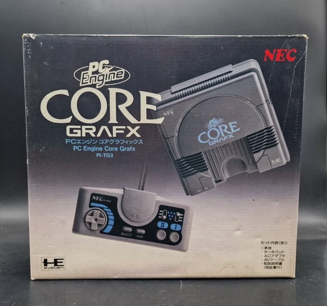 CONSOLE NEC PC Engine Core Grafx Boxed - Complet - Très Bon Etat EUR ...