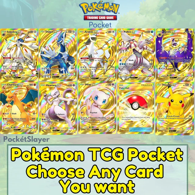 POKEMON TCG (TRADING Card Game) Pocket Choose Any Combination Card You ...