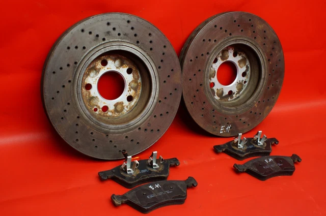 MERCEDES W211 CLASSE E Dischi Freno 330mm A2204211812 Frontale Ceppi ...