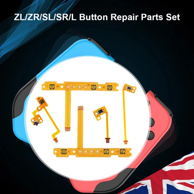 REPLACEMENT FOR NINTEND Switch Joy-Con ZL/ZR/SL/SR/L Button Flex Repair ...