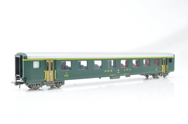 ROCO HO GAUGE - 45108 1st Class SBB CFF Passenger Coach - Boxed £32.95 ...