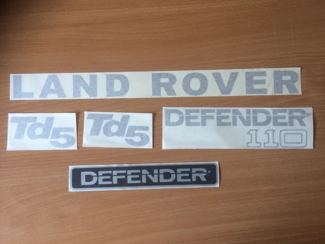 LAND ROVER DEFENDER 110 Td5 Replacement Decal Kit £12.99 - PicClick UK