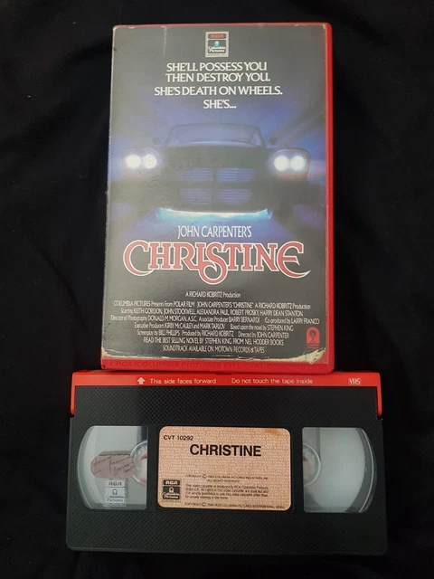 CHRISTINE -BIG BOX. VHS .Ex Rental . £29.00 - PicClick UK