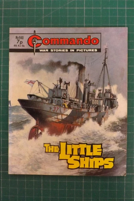 COMMANDO COMIC WAR STORIES IN PICTURES No.940 THE LITTLE SHIPS GN1835 ...