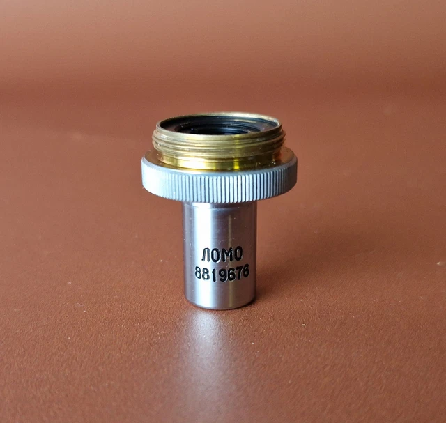NOMO 8X 0.20 Russian Microscope Objective Lens No 8819676 £18.00 ...