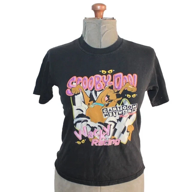 RARE VINTAGE 1999 Scooby Doo Cartoon Network Black Tee Size Medium $120 ...