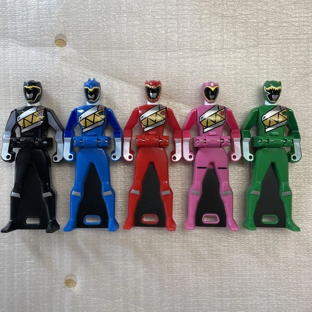 POWER RANGERS DINO Charge Kyoryuger Ranger Key 5set Bundle Bulk Japan ...
