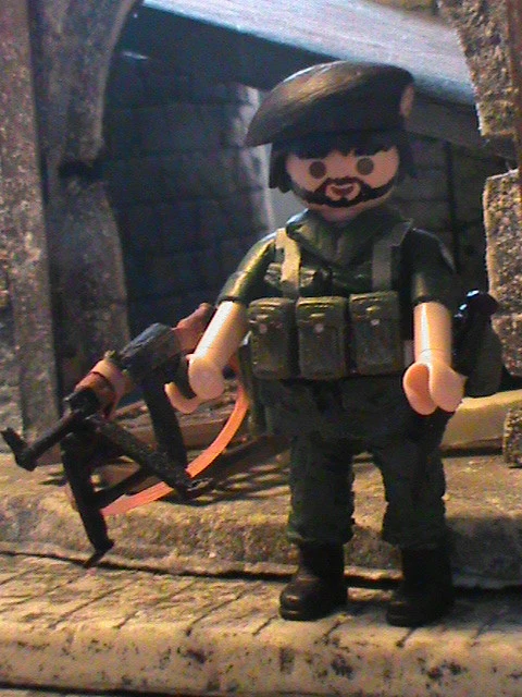 PLAYMOBIL CUSTOM SOLDAT Irakien (IRAK-2003) Réf-0001 Bis EUR 34,71 ...