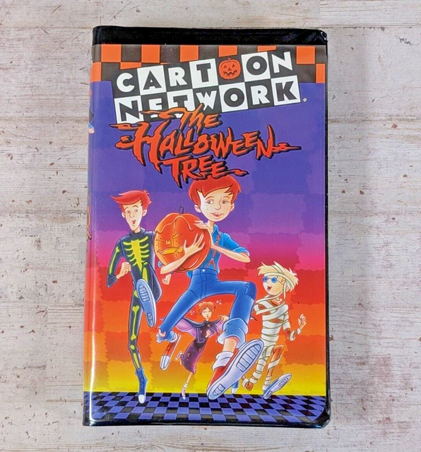 THE HALLOWEEN TREE VHS Tape Cartoon Network Black Clamshell Hanna ...