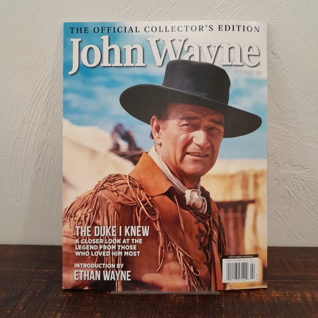 JOHN WAYNE OFFICIAL Collector's Edition Magazines Vol 38 40 American ...