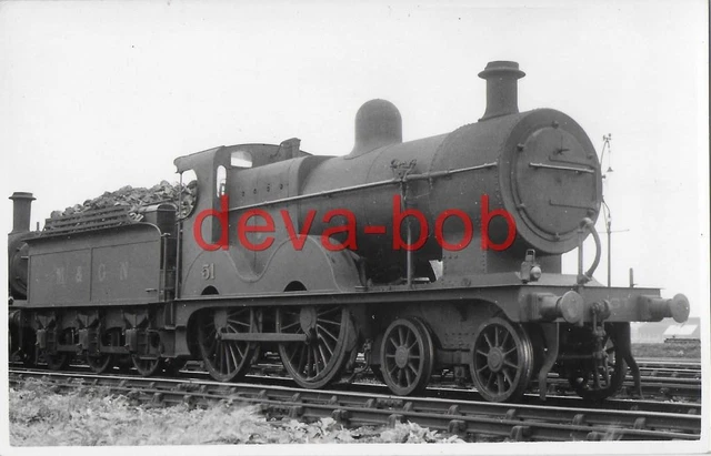 RAILWAY PHOTO M&GN Class C 51 LNER D54 4-4-0 Loco £1.35 - PicClick UK