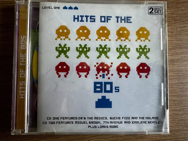 HITS OF THE 80's CD 1980s Rock Pop Music Compilation Album 2 Discs EUR ...