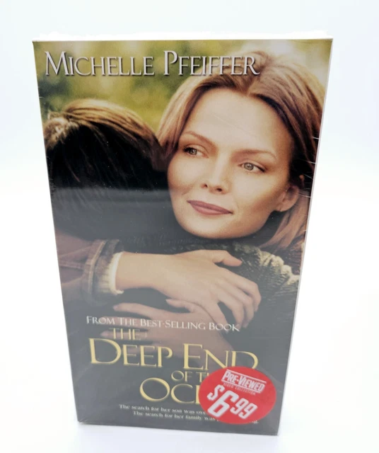 THE DEEP END Of The Ocean VHS Tape 1999 Michelle Pfeiffer Blockbuster ...