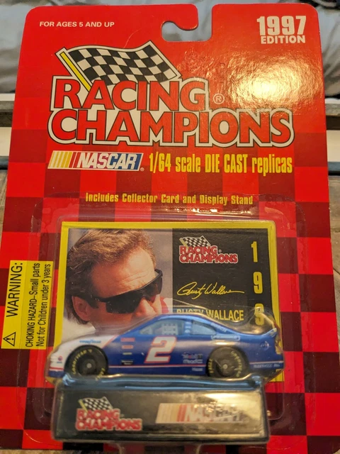 RACING CHAMPIONS #2 Rusty Wallace 1997 NASCAR Ford Thunderbird Penske ...