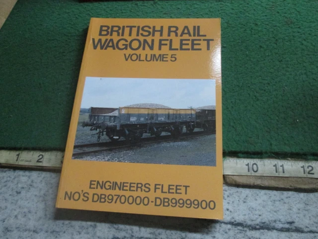 BRITISH RAIL WAGON Fleet Volume 5 Engineers Fleet £1.99 - PicClick UK