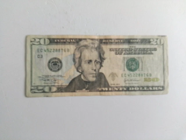 OLD $20 DOLLAR U.s. Federal Reserve Bank Note.. Series 2004... £20.00 ...