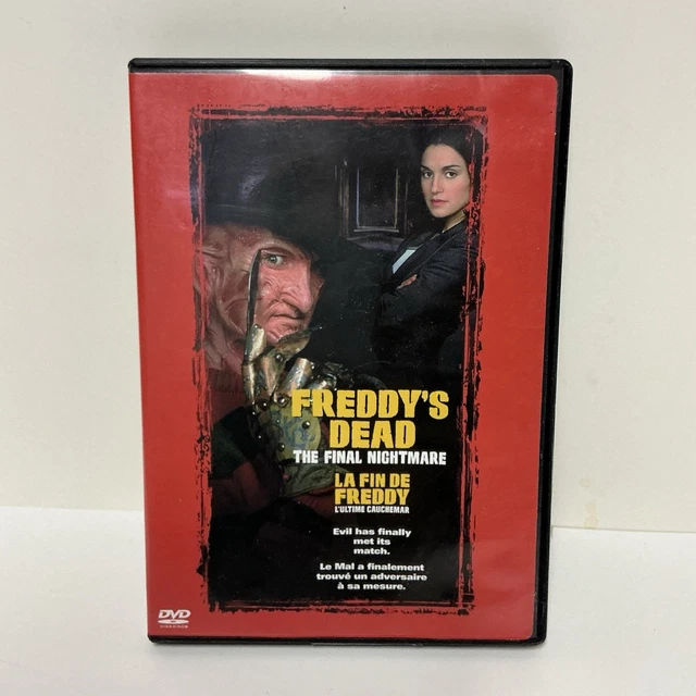 FREDDY'S DEAD THE Final Nightmare DVD Nightmare on Elm Street Freddy ...