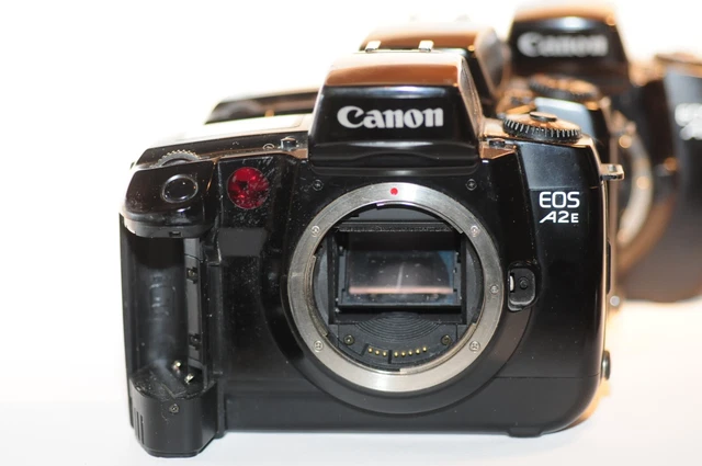 THREE CANON EOS 35mm FILM SLR Analog cameras A2 A2E EOS5 NOT WORKING ...