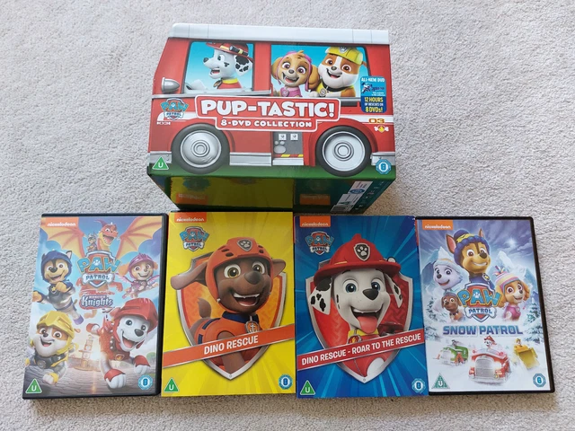 PAW PATROL: PUP-TASTIC! 8 DVD Collection Limited Edition + 4 Paw Patrol ...