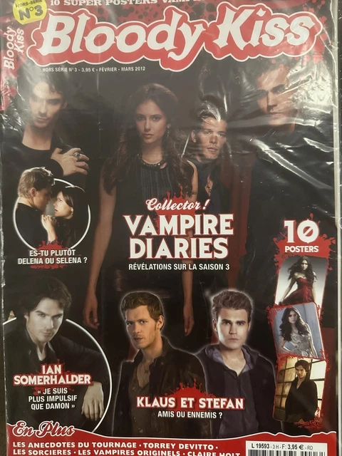 MAGAZINE BLOODY KISS hors série n°3, Spécial Vampire Diaries: Nina ...