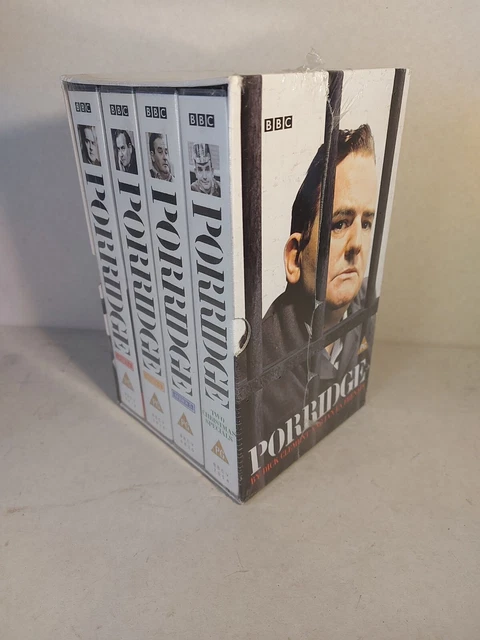 PORRIDGE (BOX SET) (VHS, 2000) Seasons 1-3 Plus Christmas Specials EUR ...