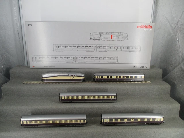 MÄRKLIN H0 26610 Zugpackung "Henschel-Wegmann" Tenderlok BR 61 Digital ...