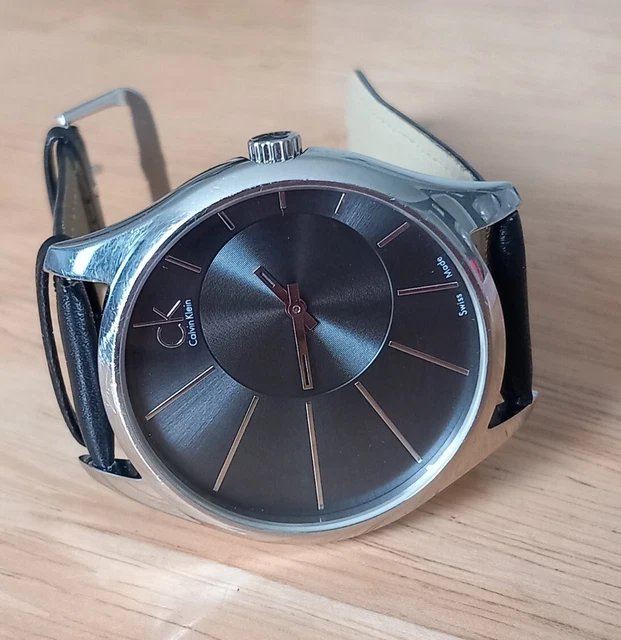 CALVIN KLEIN SWISS Made Mens Watch KOS 211 EUR 50,58 - PicClick FR