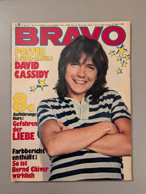 BRAVO JUGENDMAGAZIN HEFT 38 - 1973 - Zustand siehe Bilder u ...