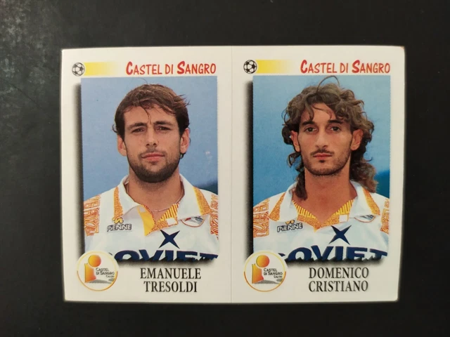 FIGURINA CALCIATORI PANINI 1997/98 CASTEL DI SANGRO TRESOLDI/.. n.441 ...