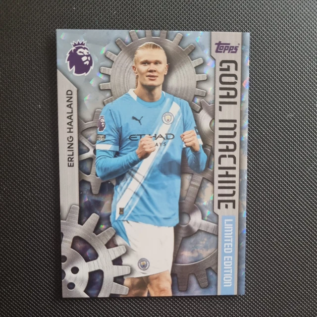 ERLING HAALAND - Topps Premier League 2026 Goal Machine Card (GM2) MINT ...